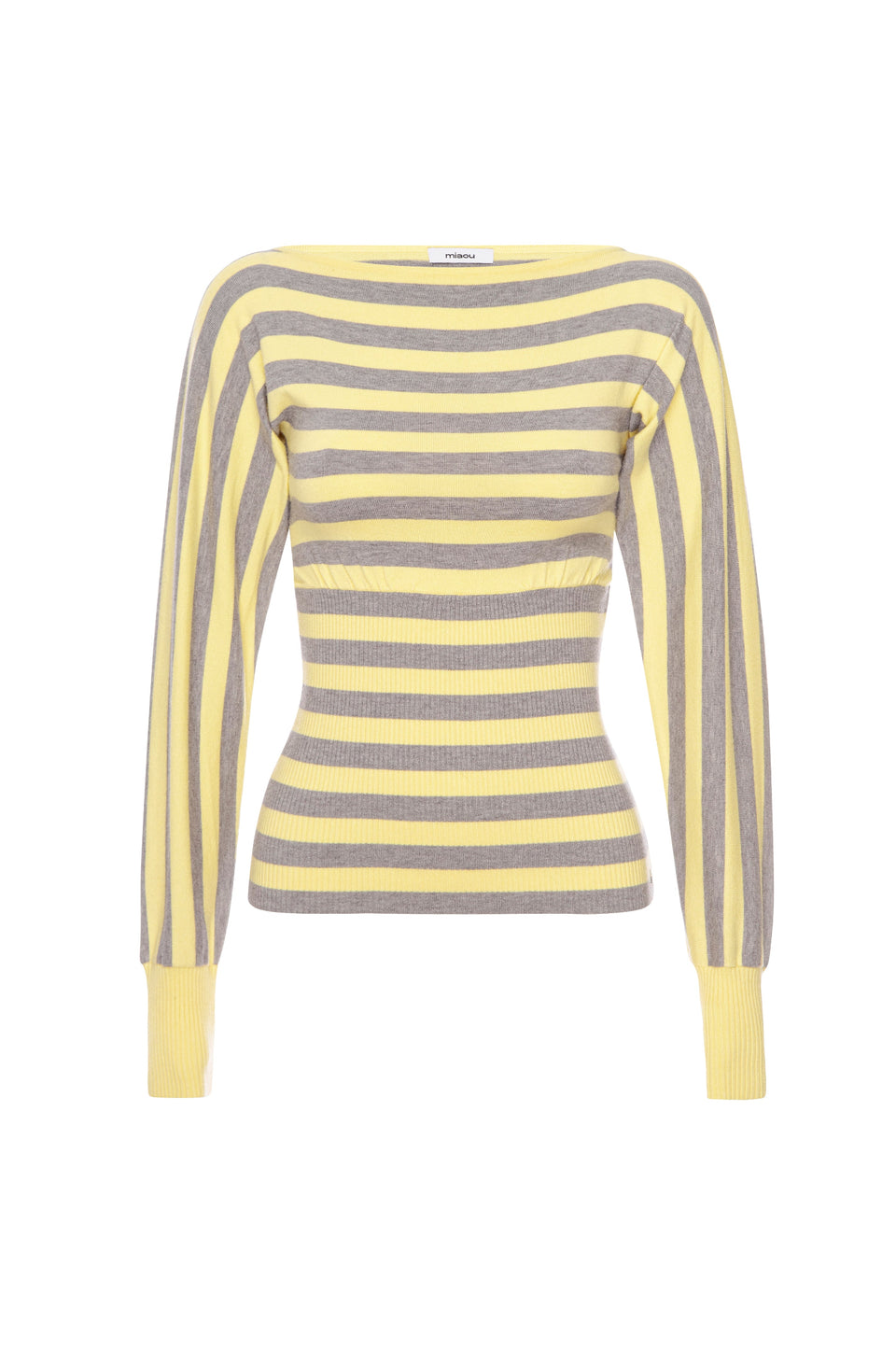 ODESSA TOP - BUTTER STRIPE – Miaou