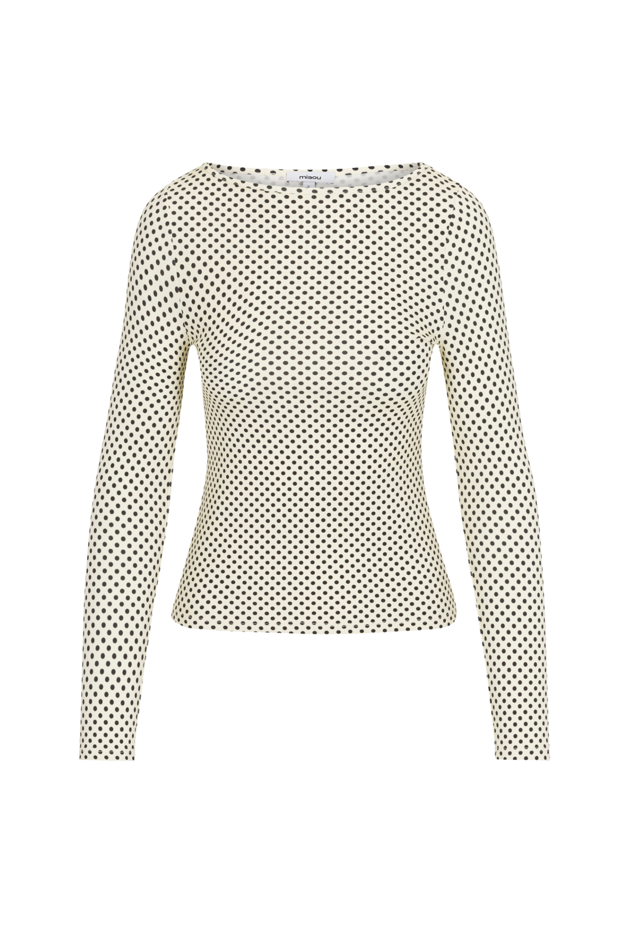AMELIA TOP - BUTTER POLKA DOT – Miaou